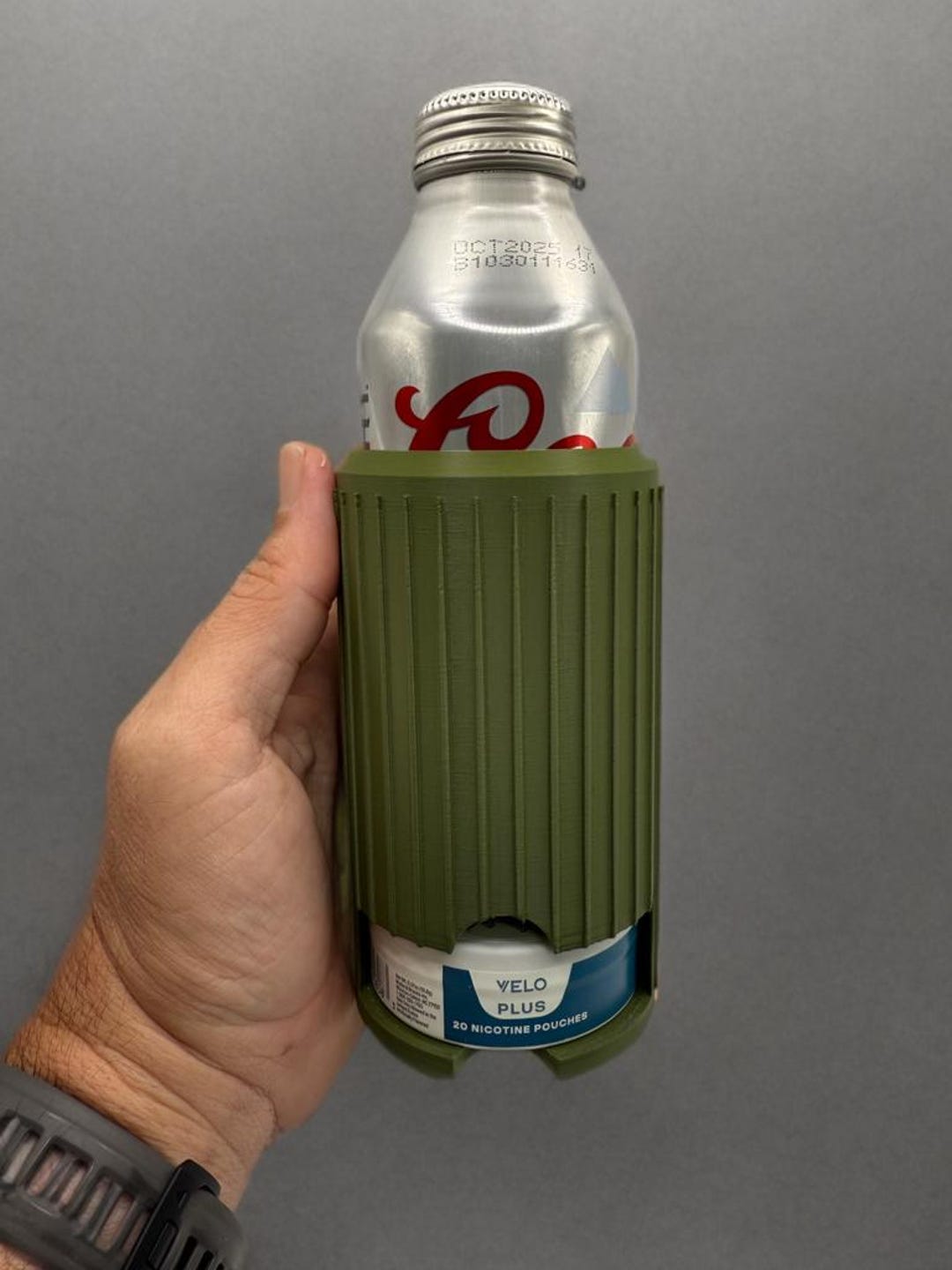 Velo Plus + Drink Holder – Fits 12oz/16oz Cans – Built-in Nicotine ...