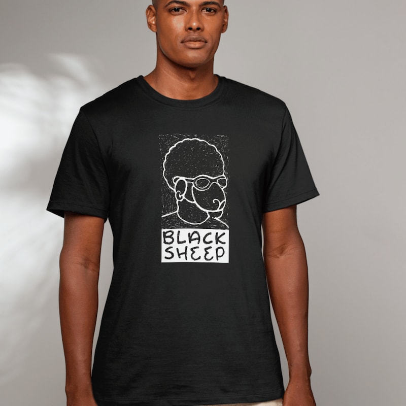 Black Sheep Tshirt - Etsy