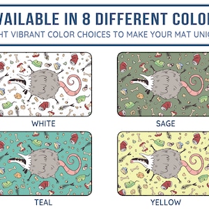 Opossum Deskmat, Funny Possum Desk Mat, Large Opossum Mouse Pad ...