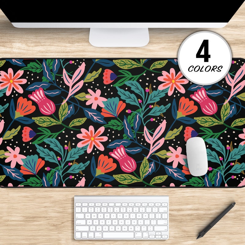 Floral Mouse Pad - Etsy