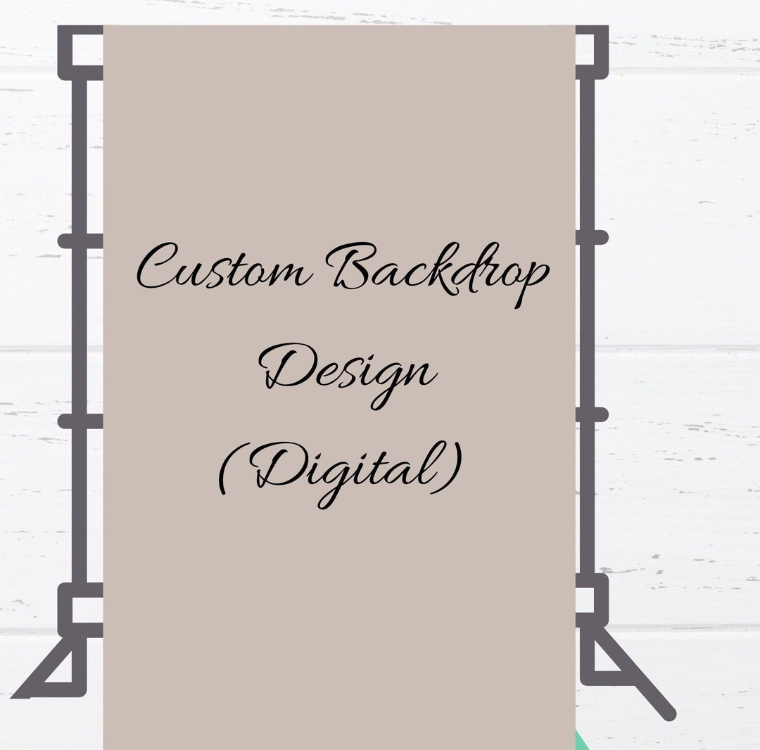 Custom Backdrop Design - Etsy