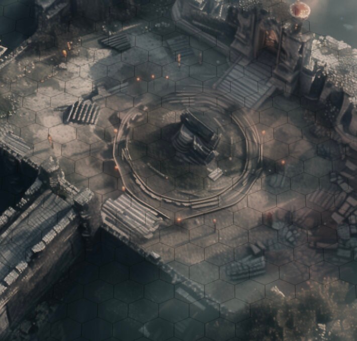 Isometric HEX GRID "siege on Davenmoore Kingdom" REMASTERED Realistic ...