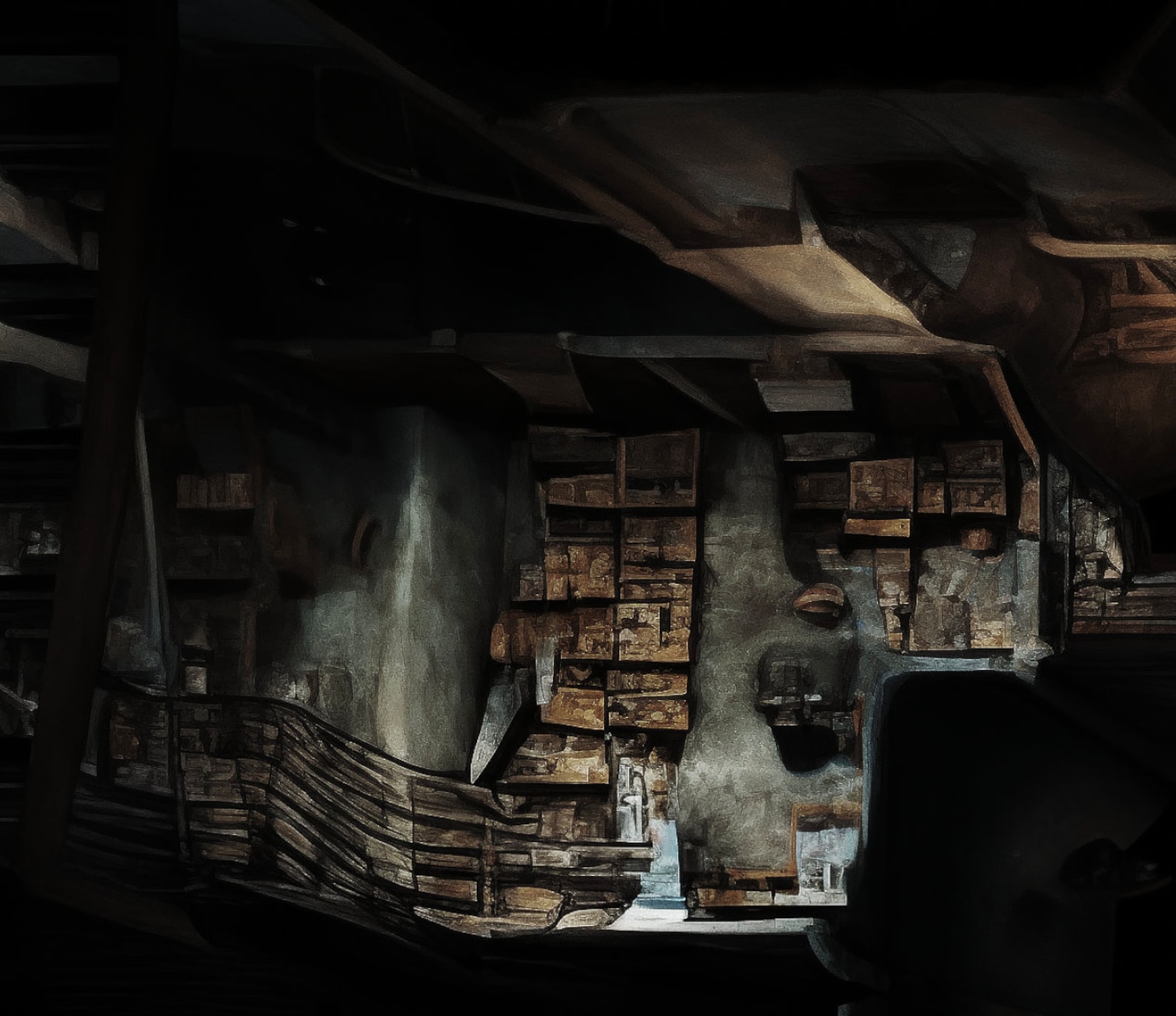 MASSIVE "cursed Library" Realistic 4K Battle Map With Over 13 Rooms to ...