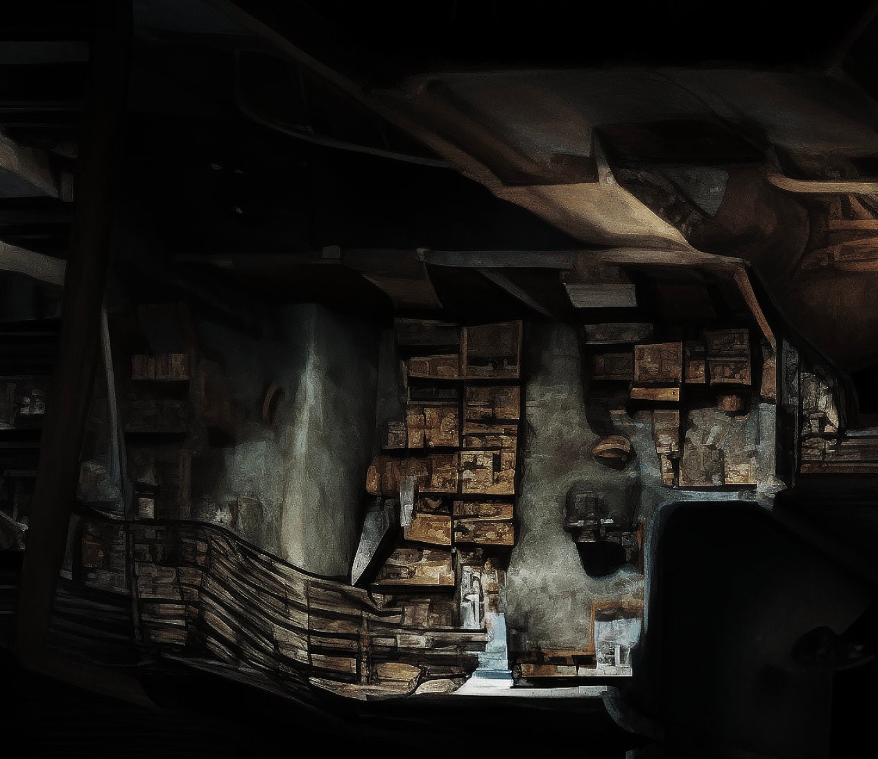 MASSIVE "cursed Library" Realistic 4K Battle Map With Over 13 Rooms to ...