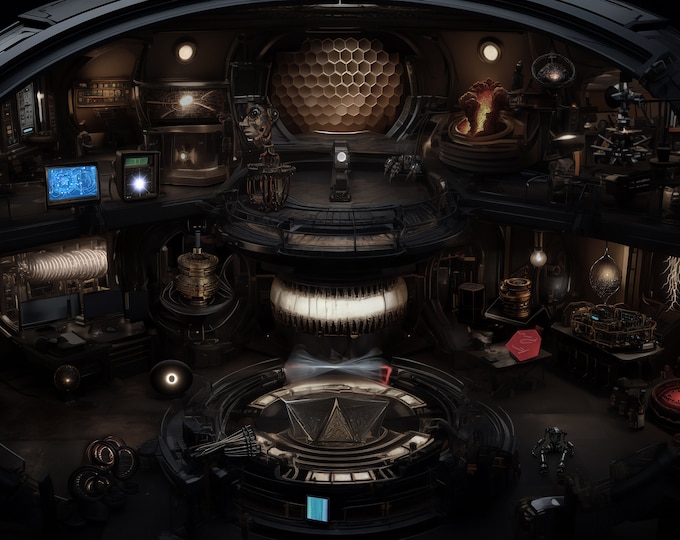 10 Cyberpunk Hideout/base Shop Battlemaps, Sci Fi, Cyberpunk, D&D ...