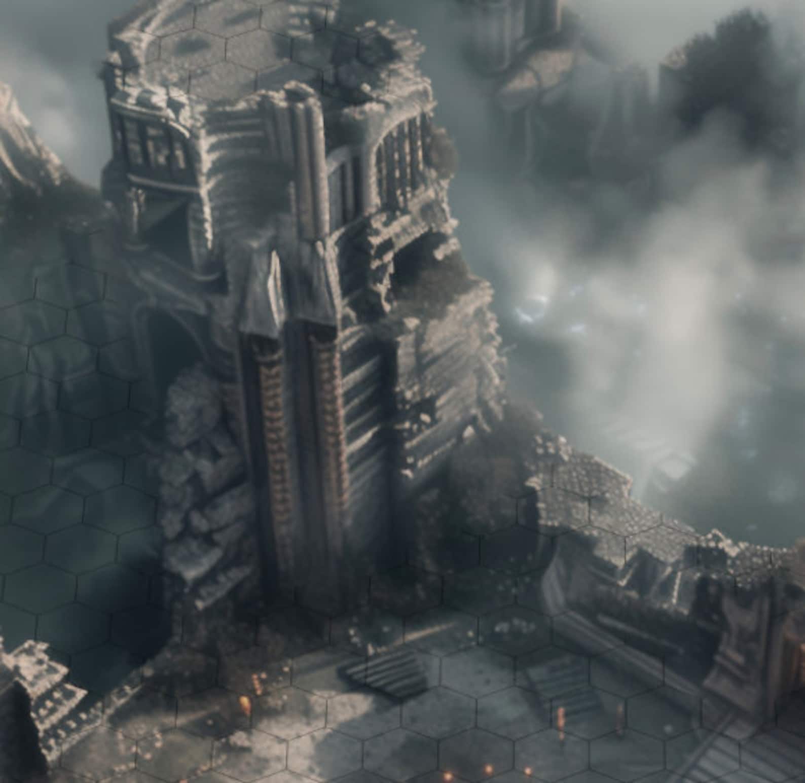 Isometric HEX GRID "siege on Davenmoore Kingdom" REMASTERED Realistic ...