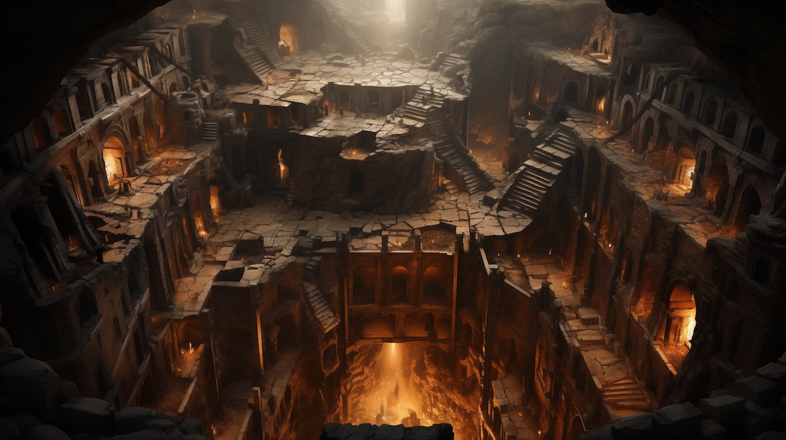 4 NEW "labyrinthian Castle" Realistic Battle Maps in Stunning 4K HD ...