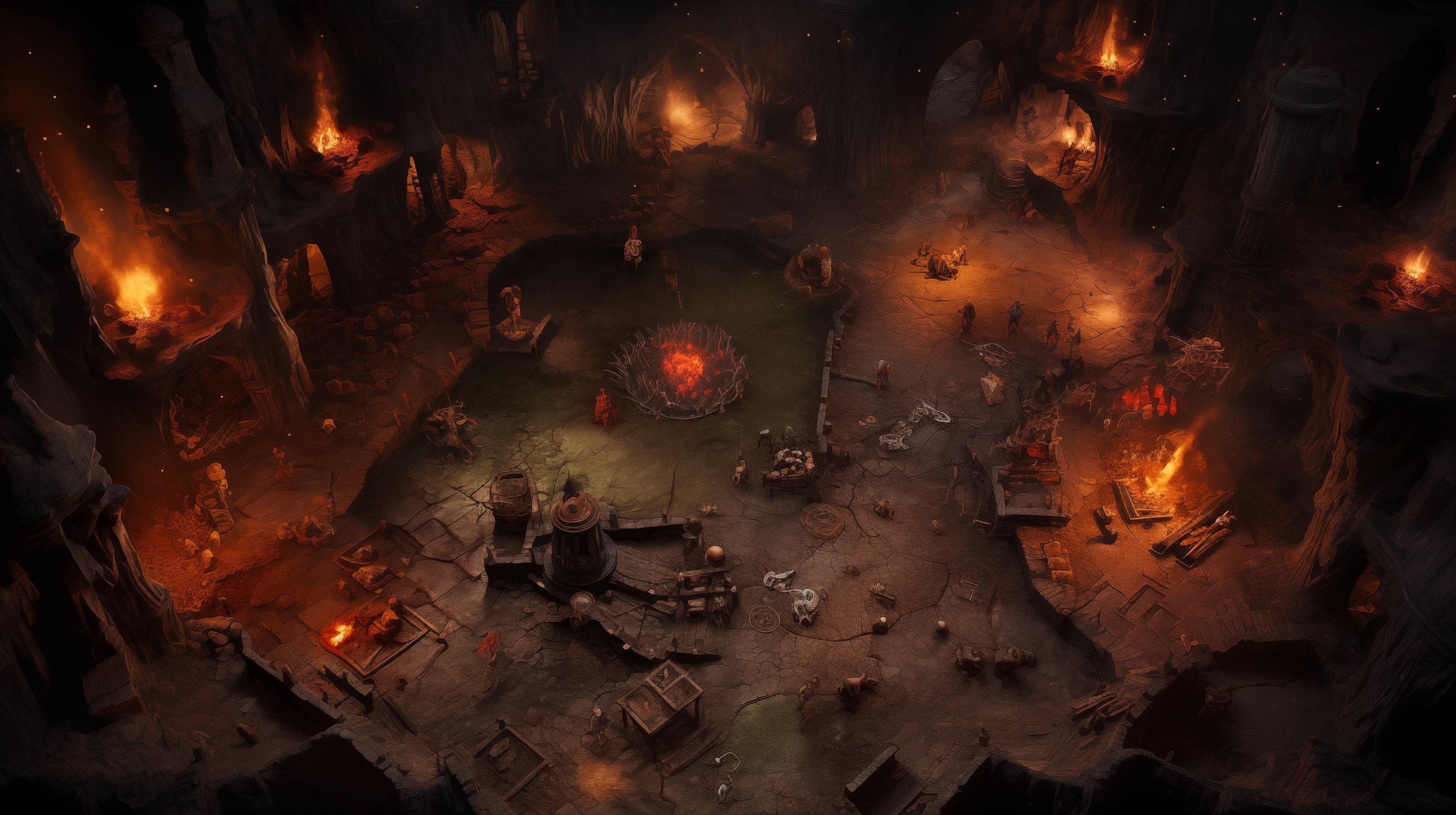 3 REMASTERED "the Cradle" Battle Map Collection Now in Glorious 4K High ...