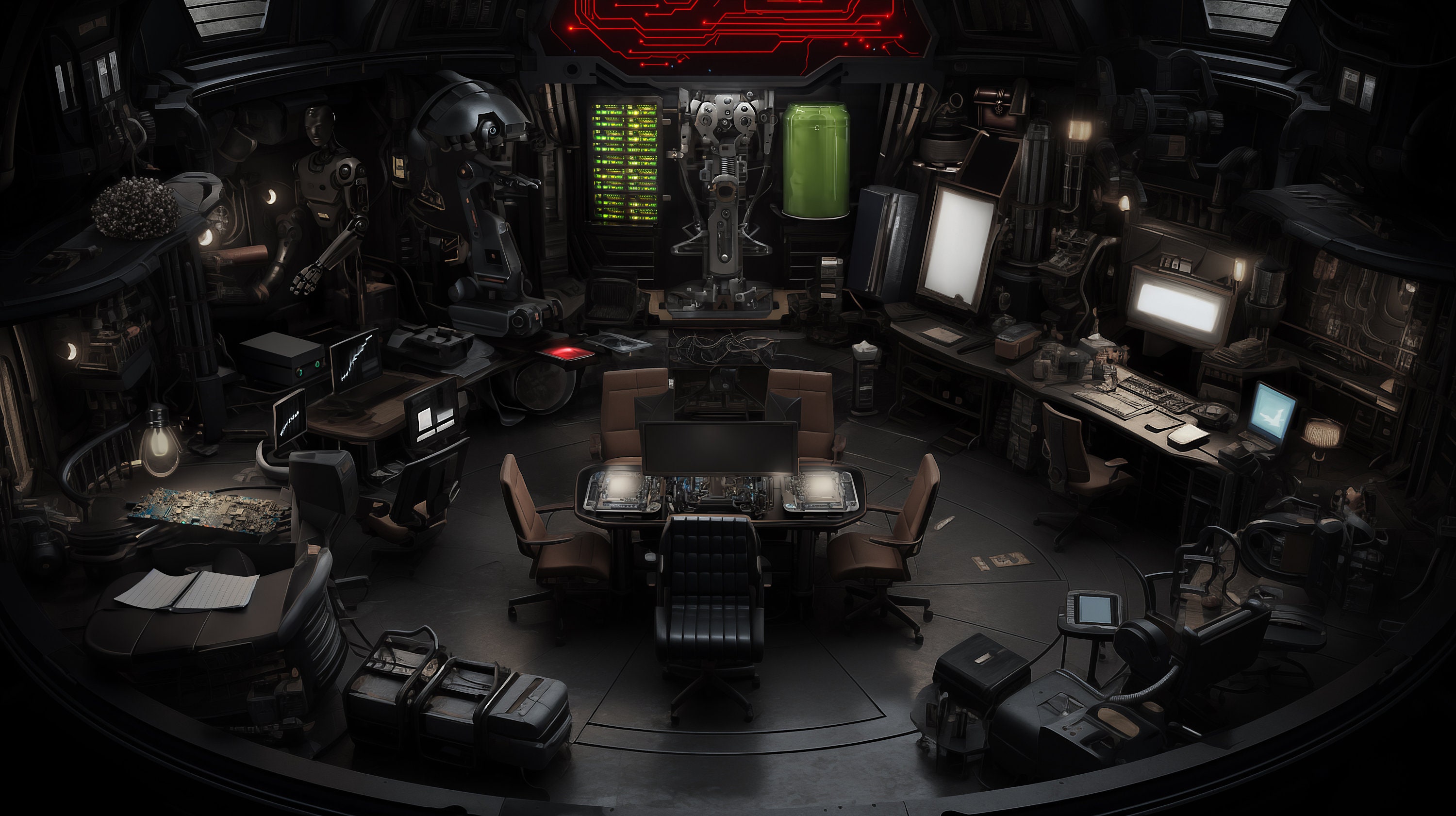 4 "uss Reliance Interior" Realistic Sci-fi Battle Maps in Stunning 4K ...