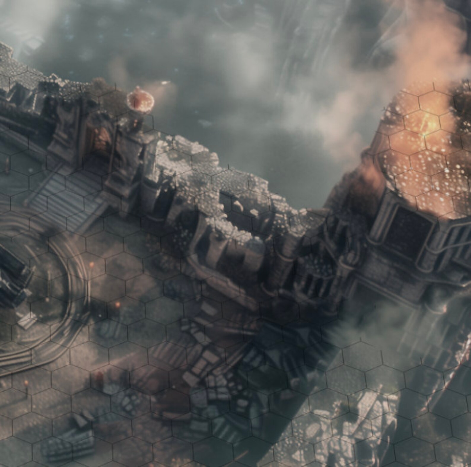 Isometric HEX GRID "siege on Davenmoore Kingdom" REMASTERED Realistic ...