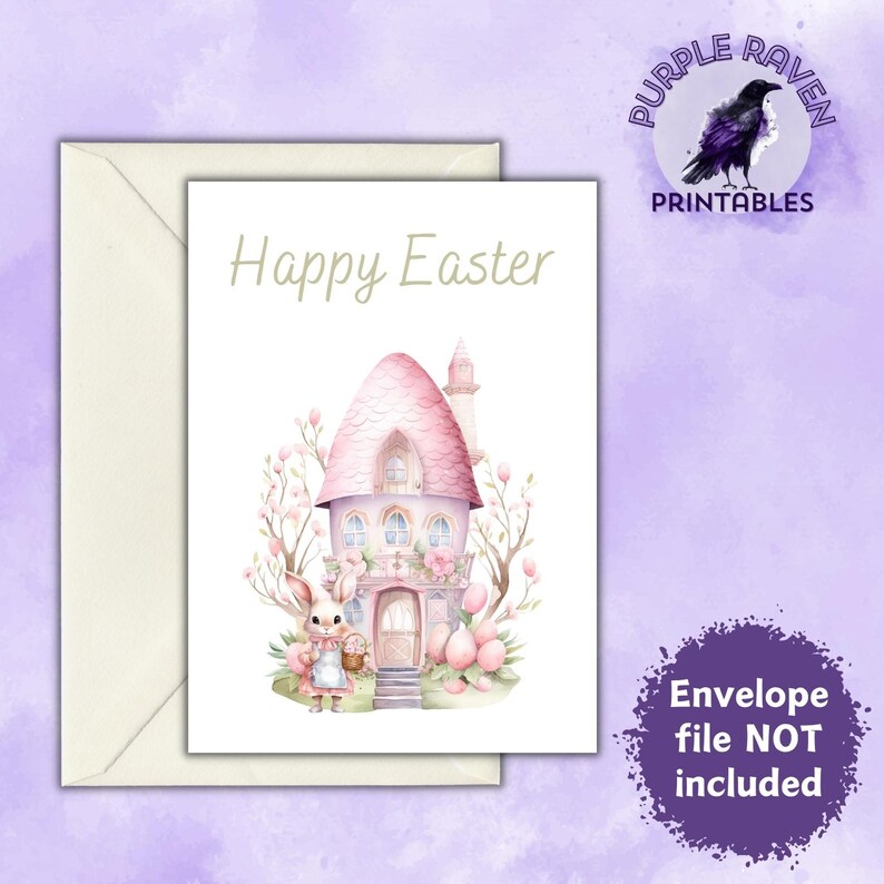 Happy Easter Card, Digital Easter Card - Etsy