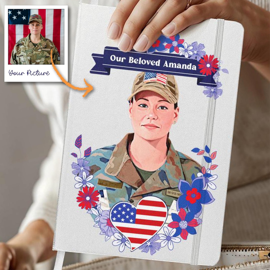 Going Away Army Gift | Deployment Journal | Going Away Military Gift ...