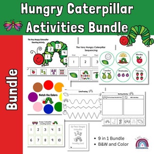 Hungry Caterpillar BUNDLE - Etsy