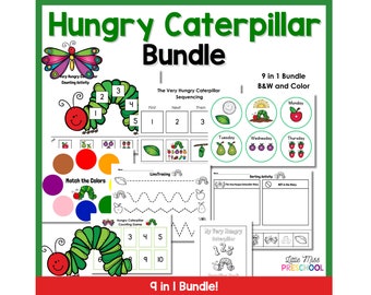 The Very Hungry Caterpillar Alphabet Review Printable,the Very Hungry ...