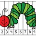 The Very Hungry Caterpillar Number Puzzles - Etsy