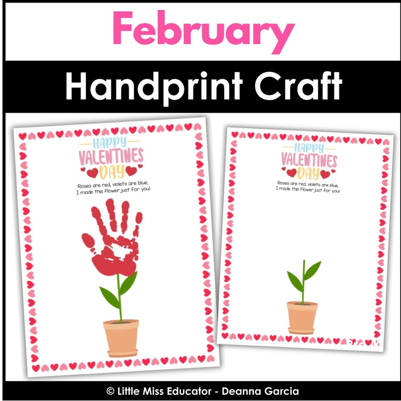 February Card - Etsy