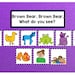 Brown Bear Book Companion Sequencing Activity | Story Retell Craft ...