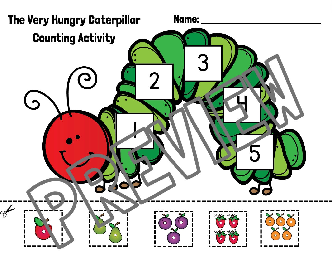 Hungry Caterpillar BUNDLE - Etsy