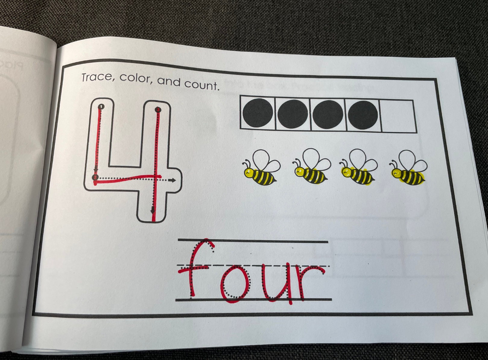 Numbers Book (1-10) - Etsy