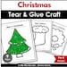 Christmas Tear and Glue Crafts | Preschool, Pre-k, & Kinder - Etsy