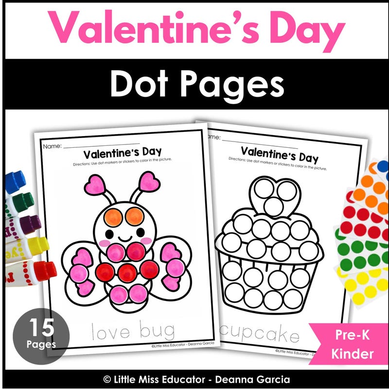 Valentine Sheets Cards Dots - Etsy