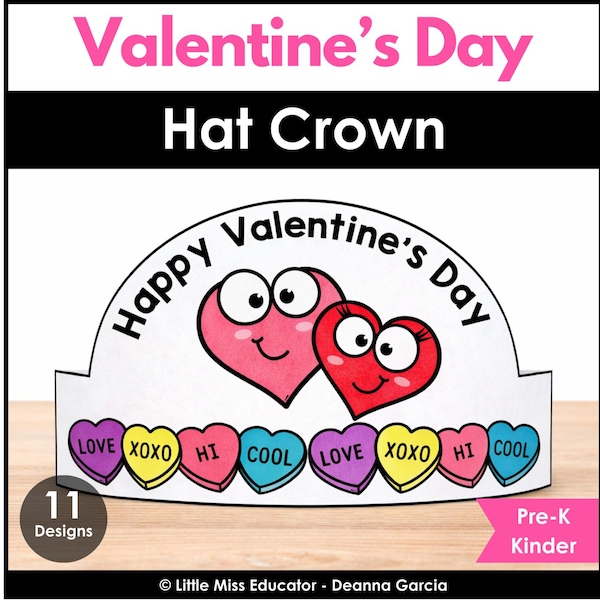 Valentines Day Hat - Etsy