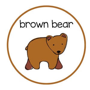 Brown Bear Retell Sequencing Cards (preschool, Pre-k, Kinder) - Etsy