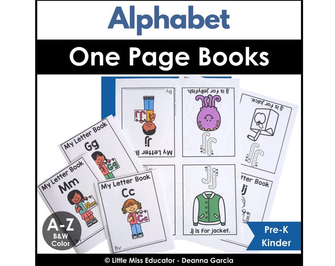 Alphabet Book - Etsy