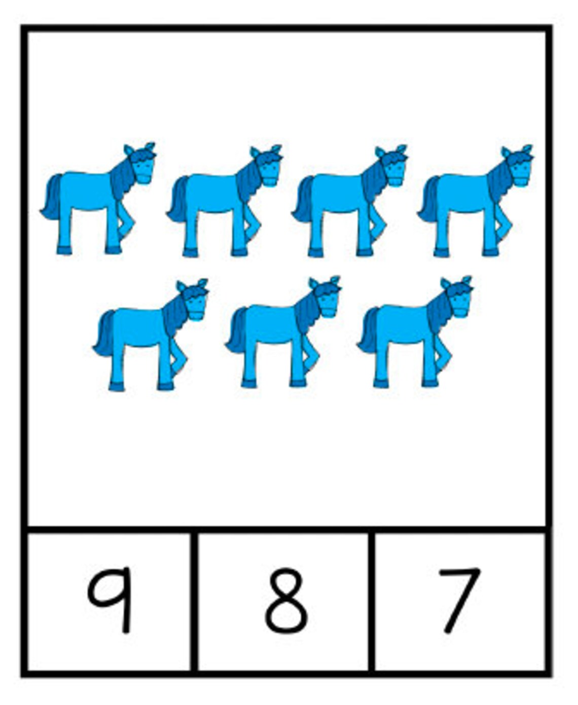 Counting Center & Worksheets - Brown Bear (preschool, Pre-k, Kinder) - Etsy