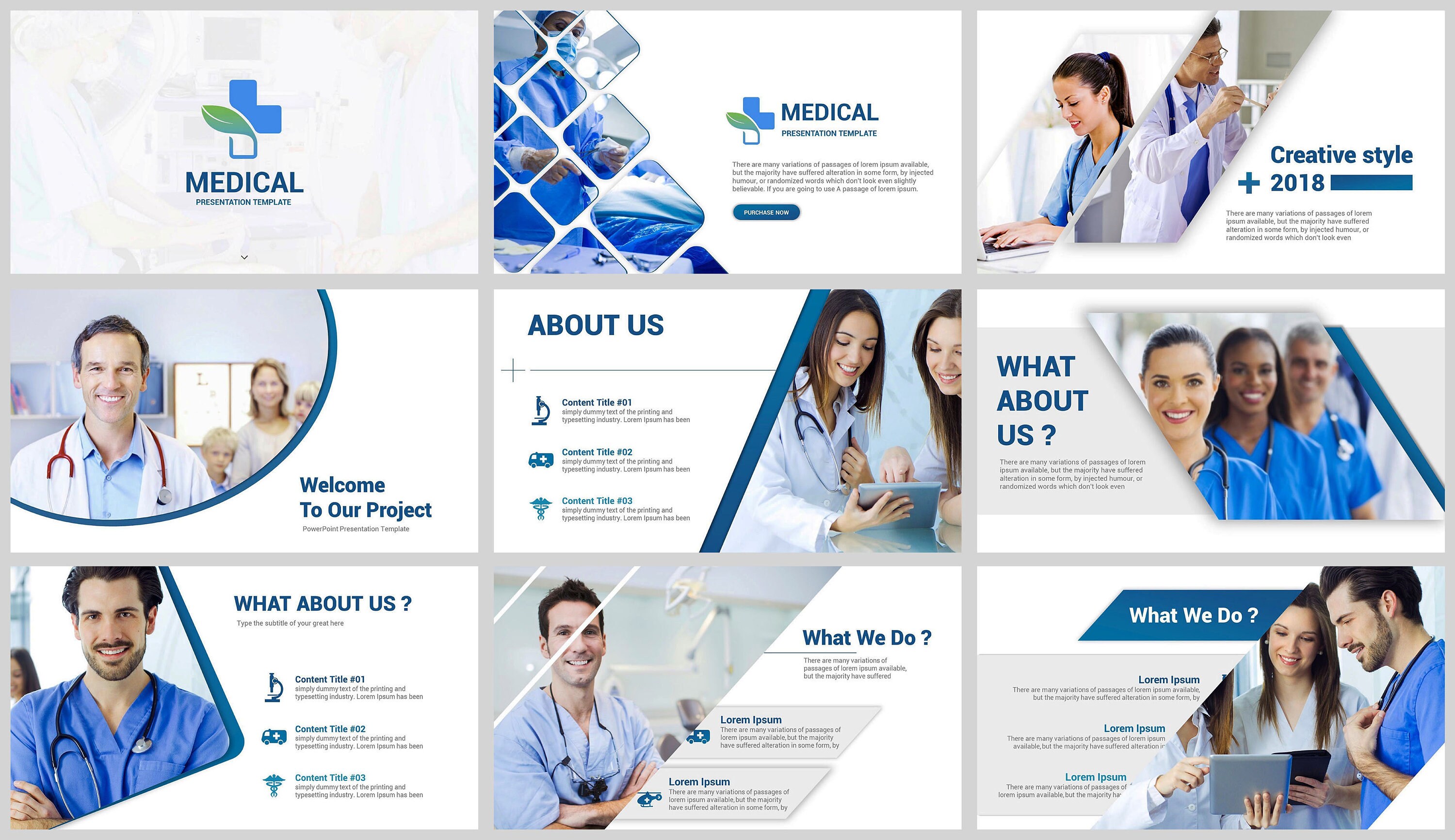 Editable Medical Powerpoint Template, Nursing Powerpoint Template ...
