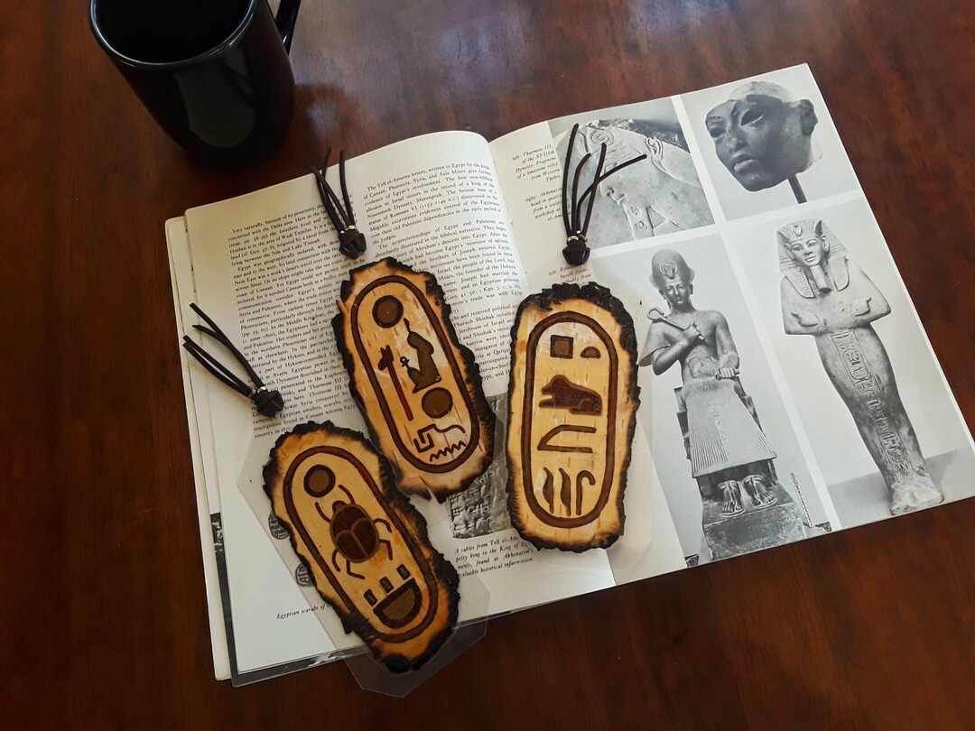 Ancient Egyptian Bookmarks Set of 3; Historical Archaeology Page Keeper ...