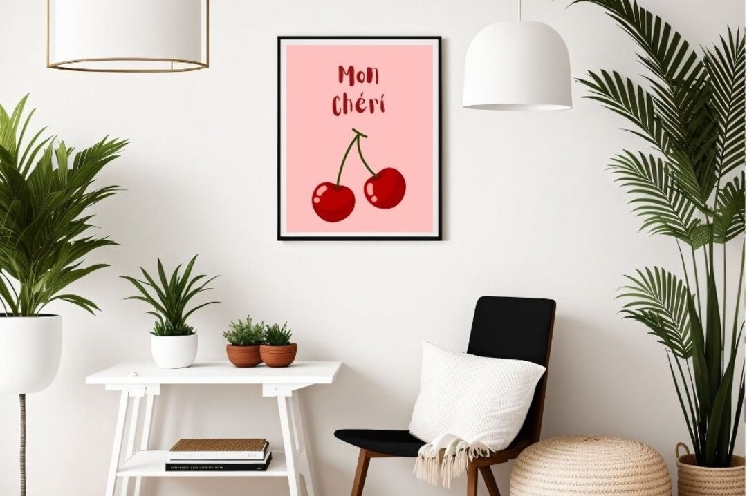 Mon Chérí Poster - Etsy