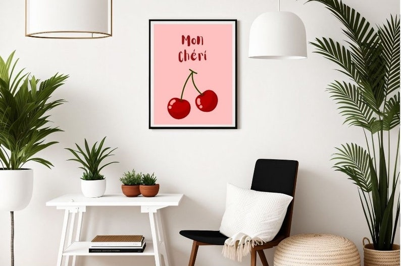 Mon Chérí Poster - Etsy