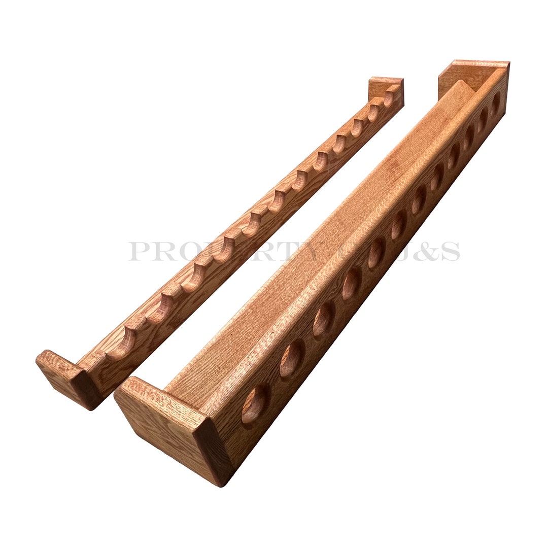 Fishing Rod Rack, Custom Sizes Colors and Hardwoods, Fishing Rod Holder ...