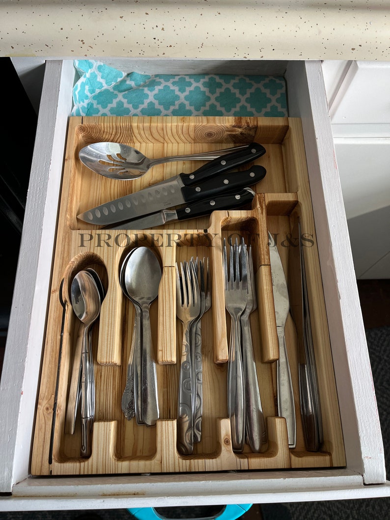 Silverware Drawer Organizer - Etsy