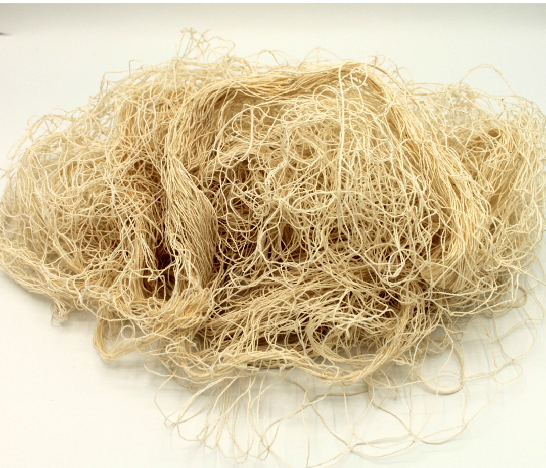 Decorative Fishing Net BEIGE Approx. 200 X 400 Cm Cotton Mesh 4 X 4 Cm ...