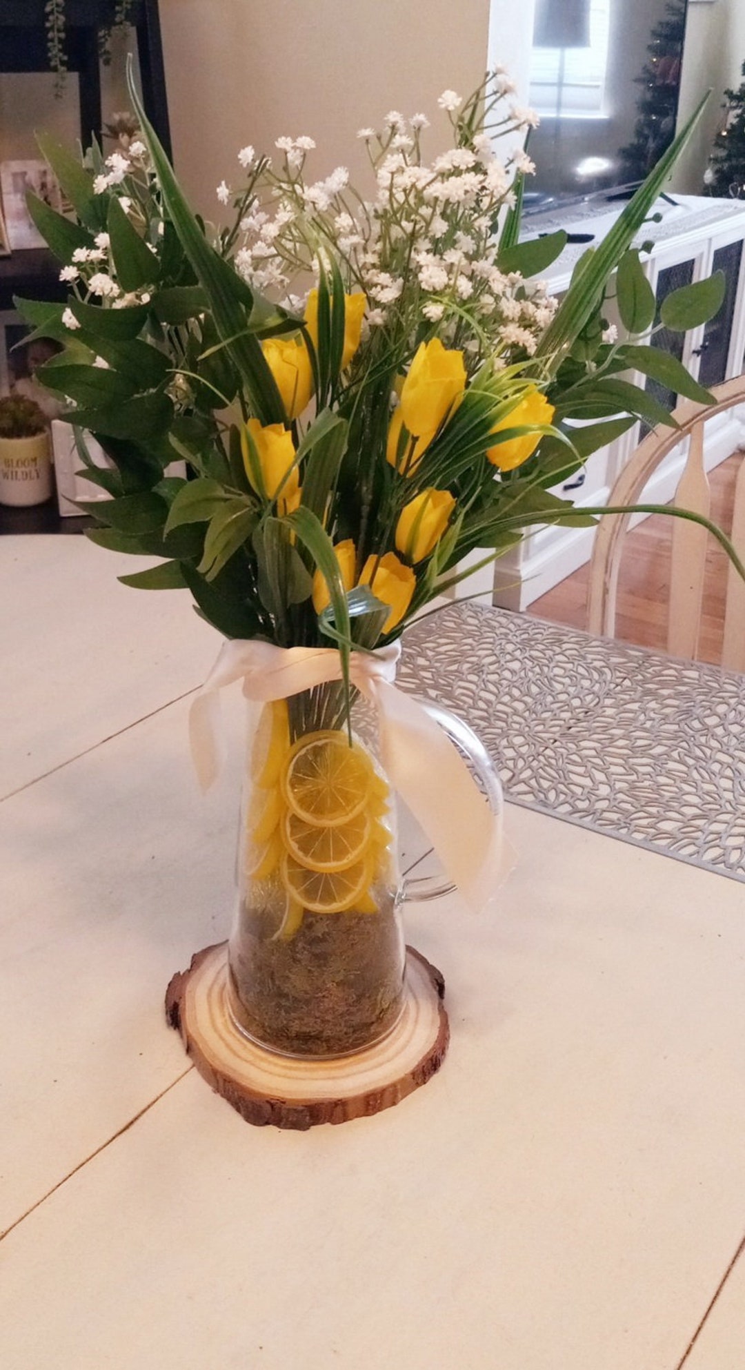 Sunrise Centerpiece. Hand-made and Crafted! - Etsy