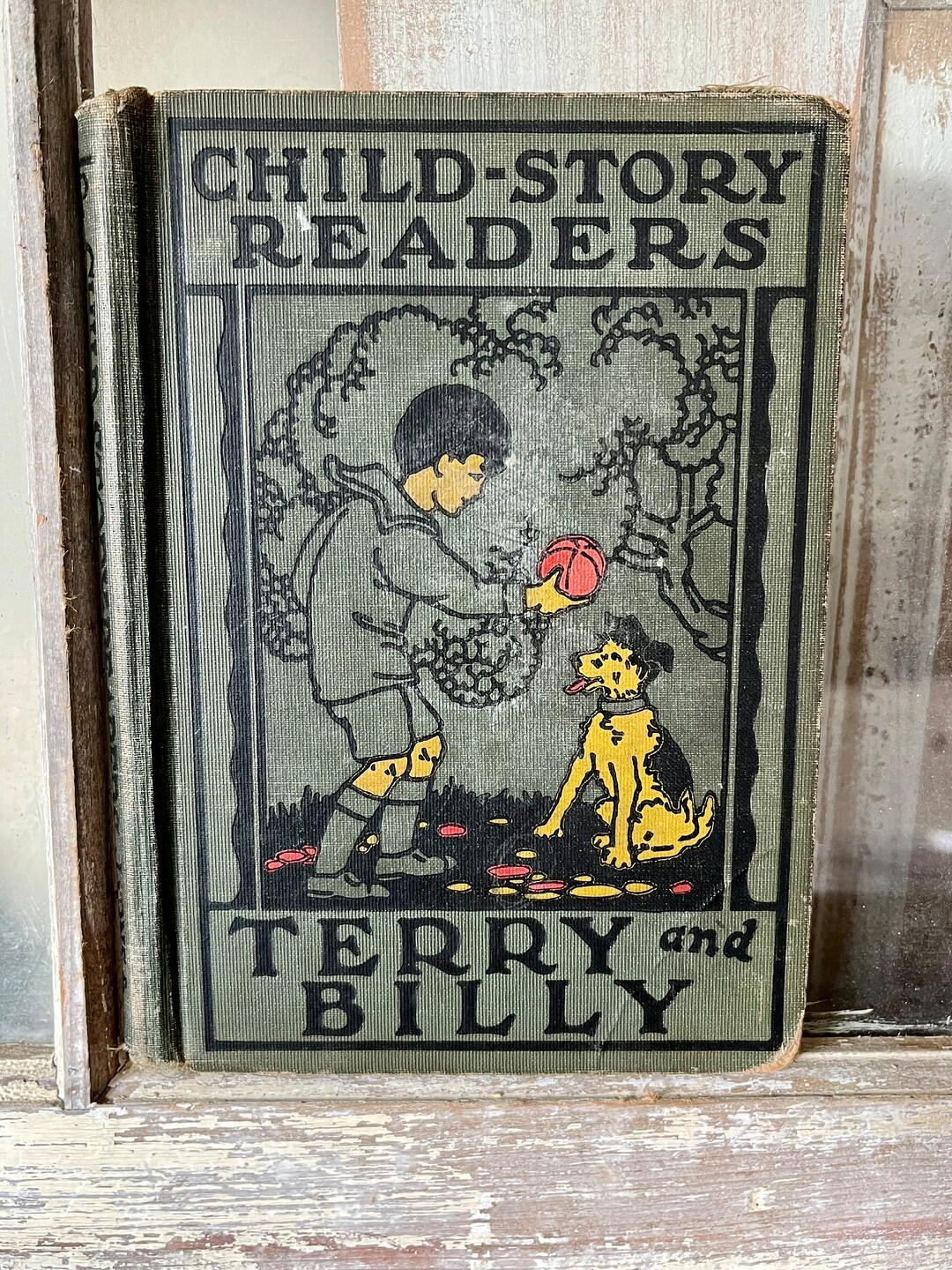 Vintage First Grade Childs Book Child Story Primer 1927 Grade 1 Terry ...
