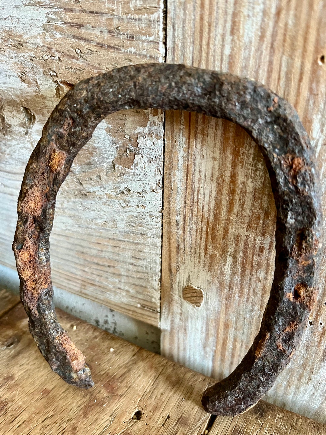 Primitive Rustic Horseshoe Rusty Iron Horseshoe Olde Horseshoe - Etsy