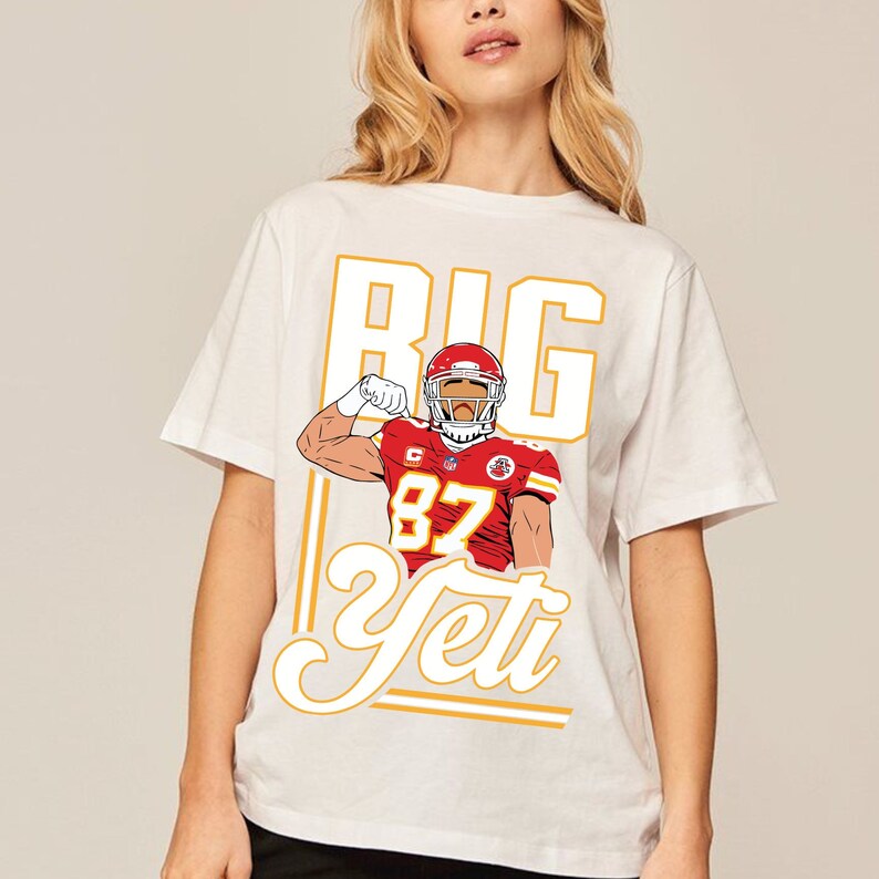 Travis Kelce Big Yeti - Instant Download File - Files Included: Svg Png ...