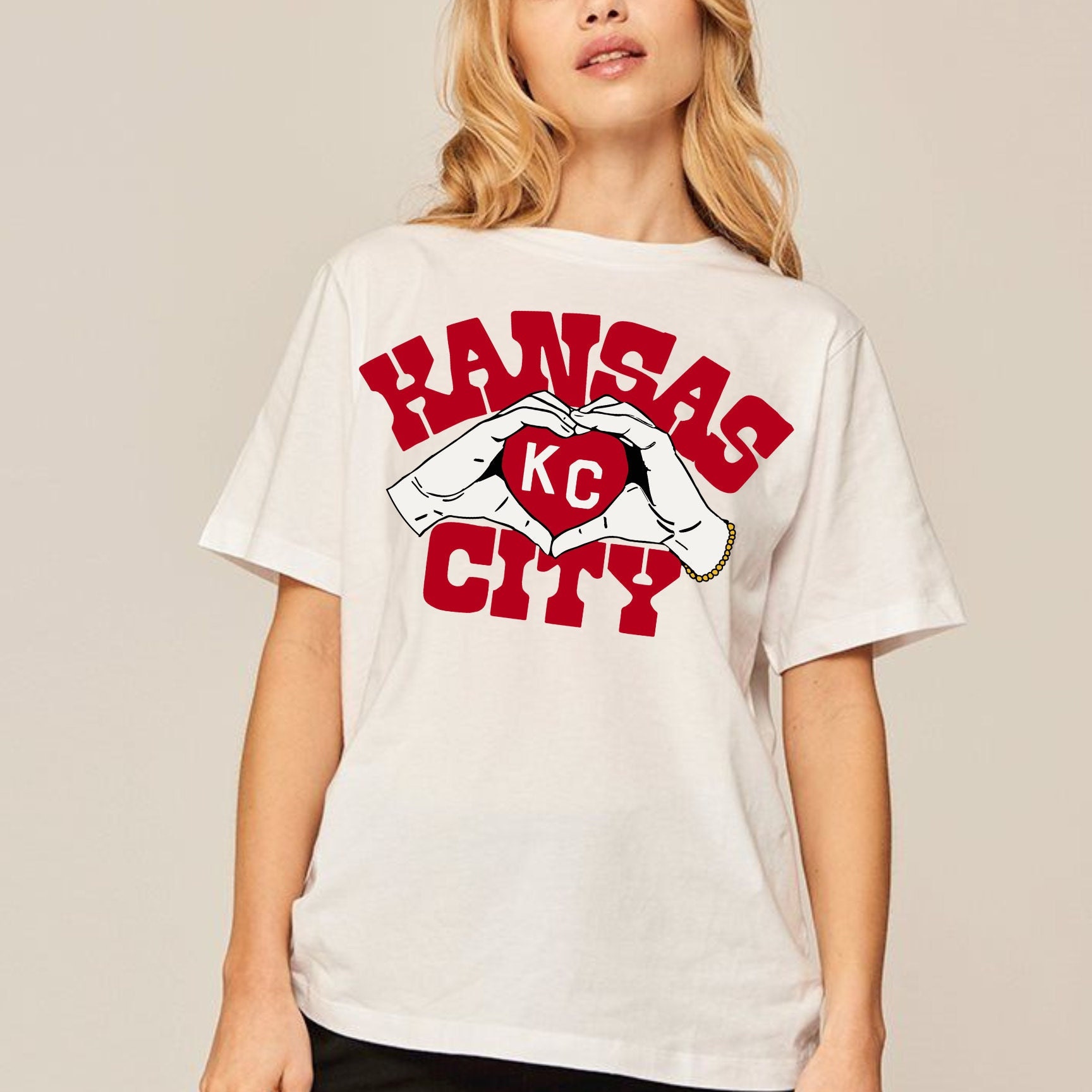 Kansas City Heart Hands - Instant Download File - Files Included: Svg ...