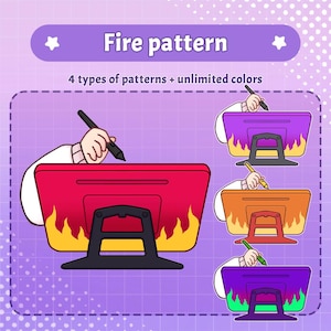 Customizable Vtuber Drawing Tablet | Rigged Live2d Vtuber Asset ...