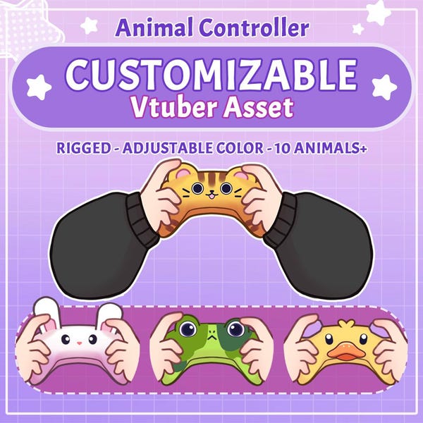 Vtuber Hand Asset - Etsy