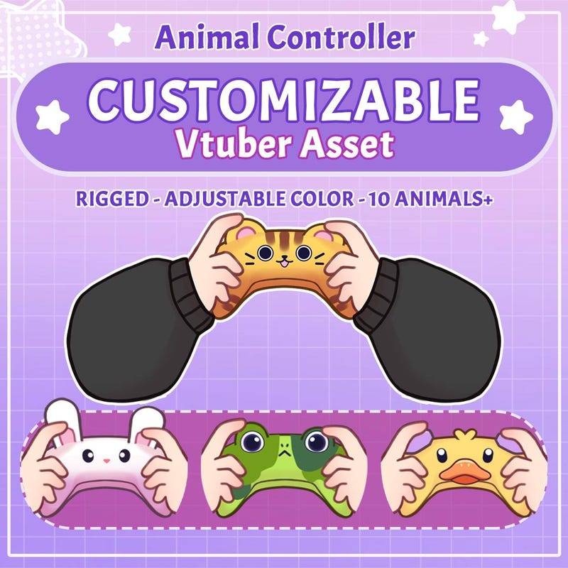 Vtuber Hand Asset - Etsy