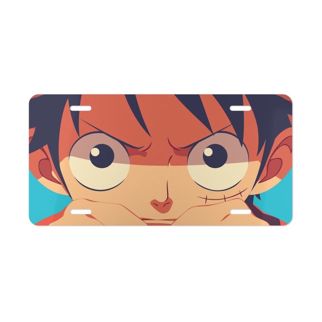Monkey D Luffy Vanity Plate - Etsy