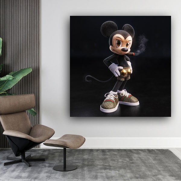 Smoking Mickey Mouse - Etsy