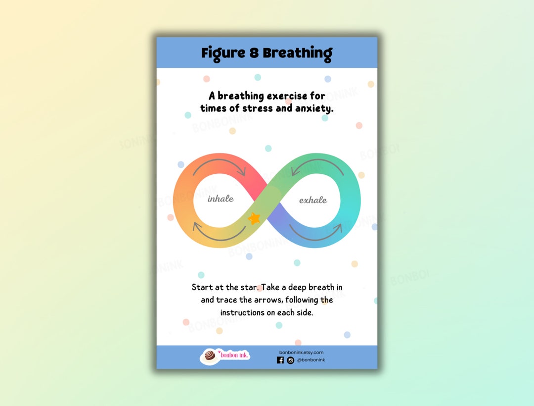 Figure 8 Sticker Sheet • Figure 8 Breathing Exercise • Finger Tracing ...