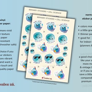 Cell Science Stickers • Student Reward Stickers • Teacher Stickers ...