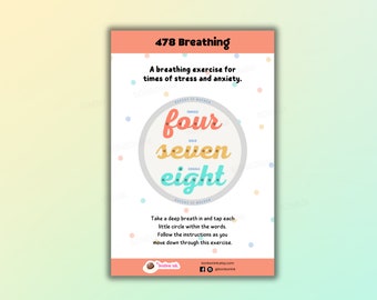 Figure 8 Breathing Sticker • Figure 8 Breathing Exercise • Finger ...