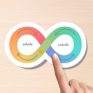 Figure 8 Breathing Sticker • Figure 8 Breathing Exercise • Finger ...